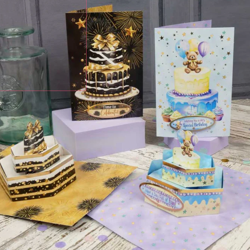 Hunkydory Celebration Cakes Concept Card Kit – Crafts on the Move
